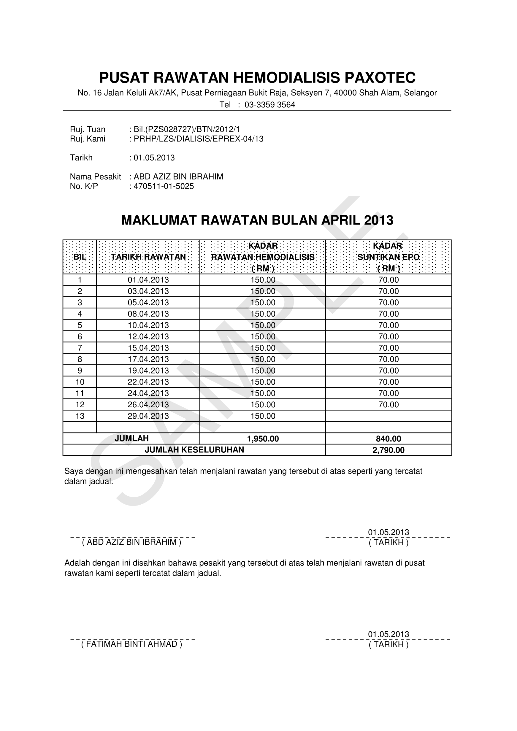 DiMS - Dialysis Management System
